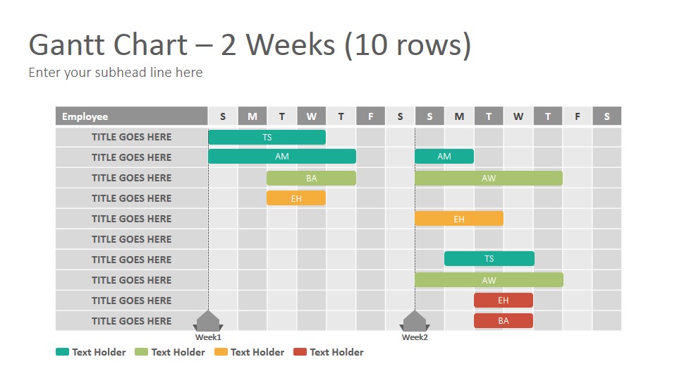 Gantt Diagrams Google Slides Presentation Template - SlideSalad
