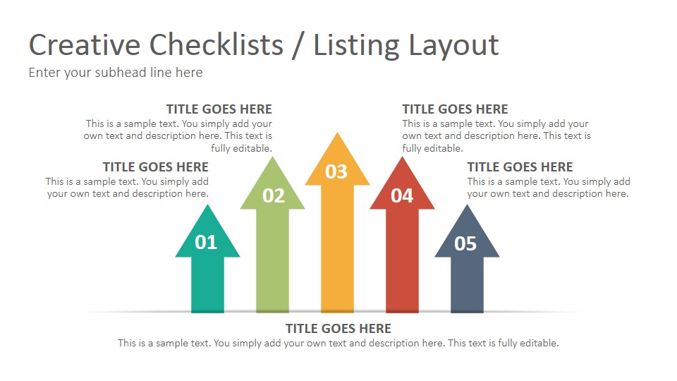 Checklists Diagrams PowerPoint Presentation Template - SlideSalad