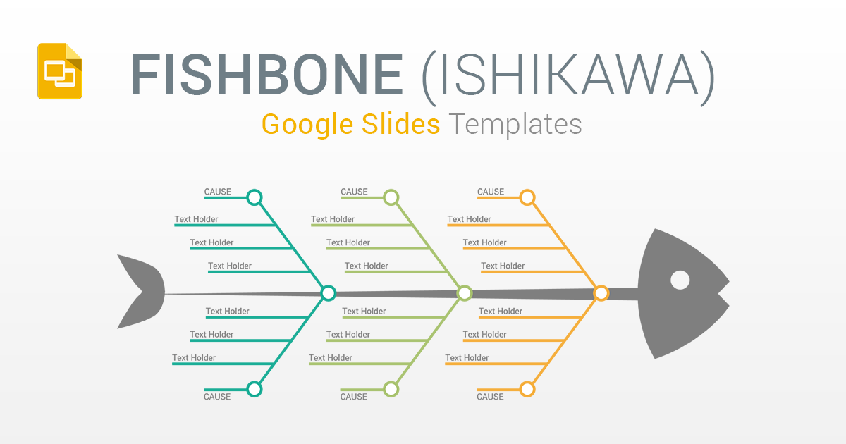 Fishbone Ishikawa Diagrams Google Slides Template Designs - SlideSalad Fishbone Ishikawa Diagrams Google Slides Template Designs - SlideSalad