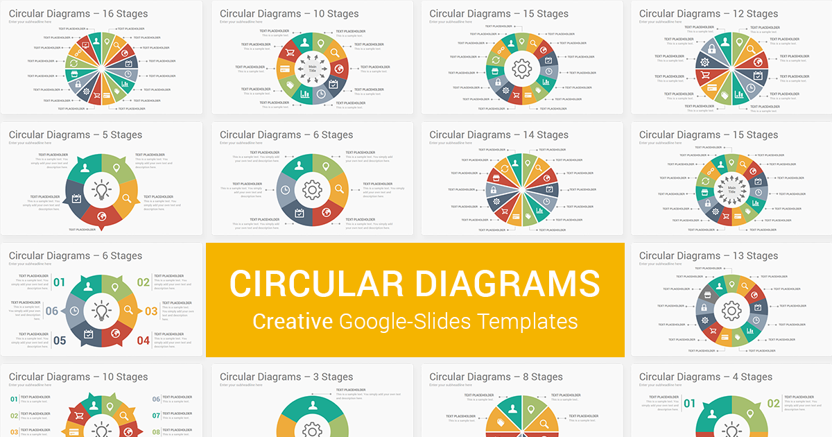 Circular Diagrams Google Slides Template Designs - SlideSalad