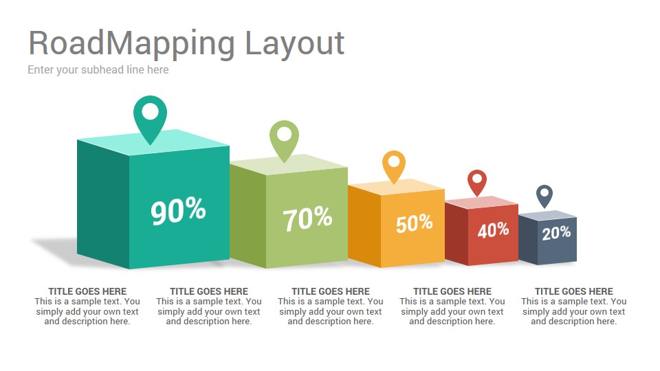 Road Mapping Diagrams Keynote Template - SlideSalad