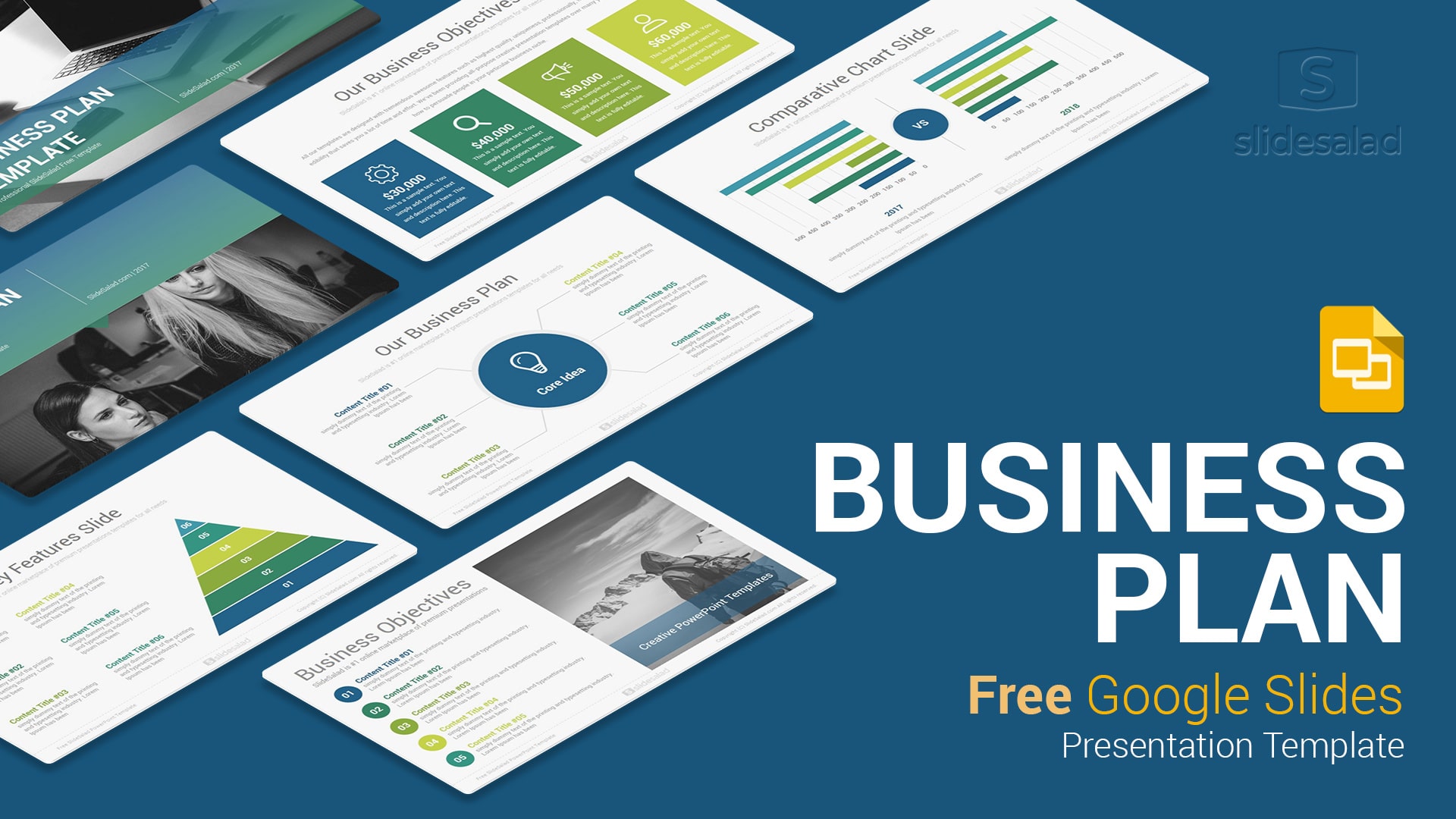 Business Plan Free Google Slides Presentation Template - SlideSalad Business Plan Free Google Slides Presentation Template - SlideSalad