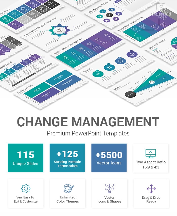 Change Management PowerPoint Template - SlideSalad Change Management PowerPoint Template - SlideSalad