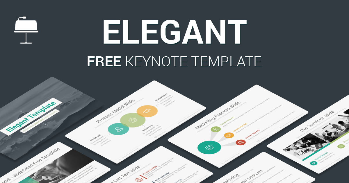 Elegant Free Download Keynote Templates for Presentation