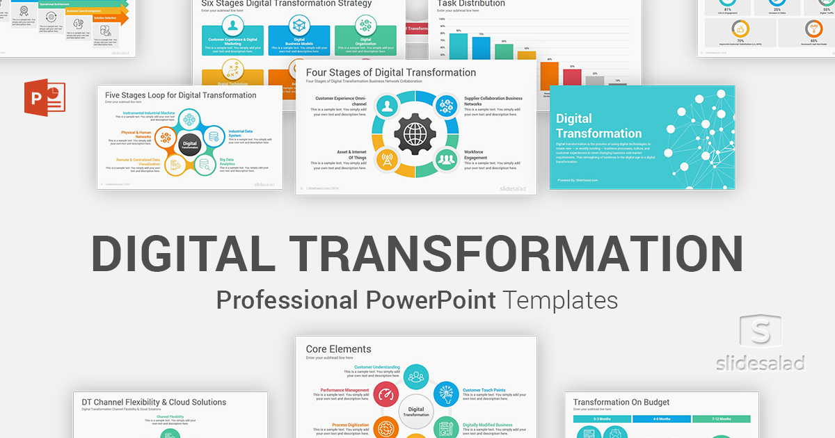 Digital Transformation PowerPoint Template - SlideSalad Digital Transformation PowerPoint Template - SlideSalad