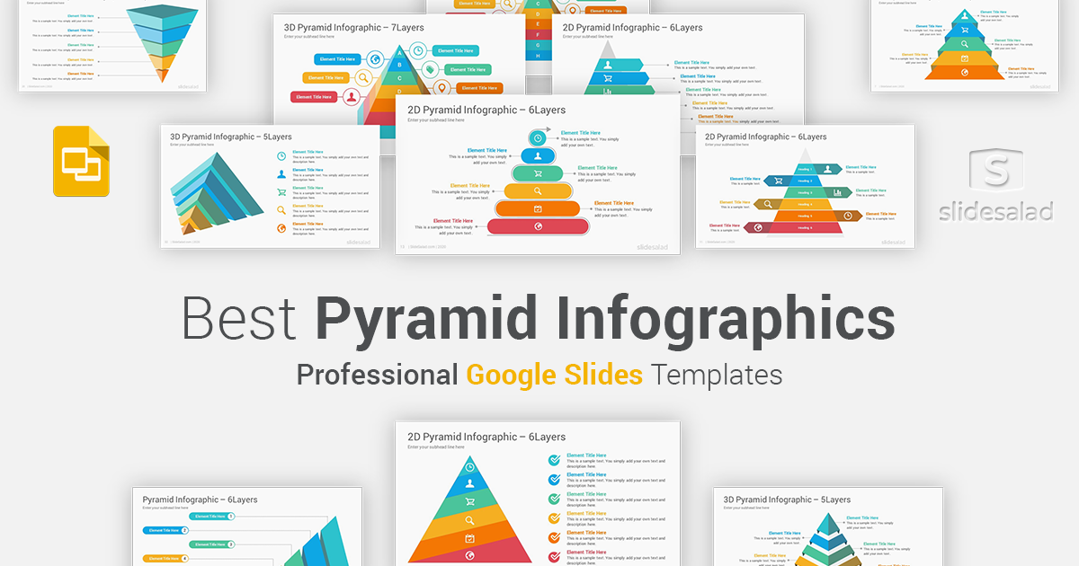 Best Pyramid Infographics Google Slides Template Diagrams - SlideSalad