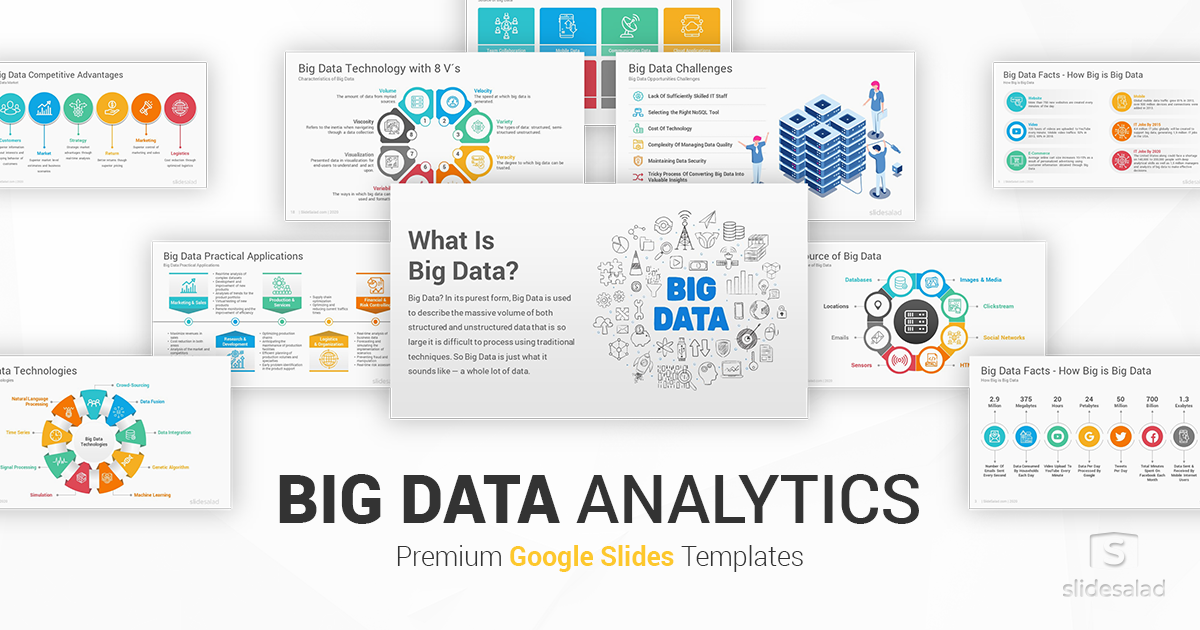 Big Data Analytics Google Slides Template Designs - SlideSalad Big Data Analytics Google Slides Template Designs - SlideSalad