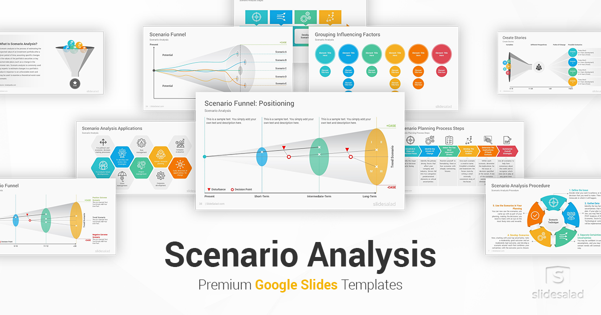 Scenario Analysis Google Slides Templates - SlideSalad