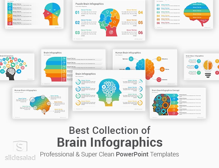 Best Brain Infographics Powerpoint Template Designs Slidesalad