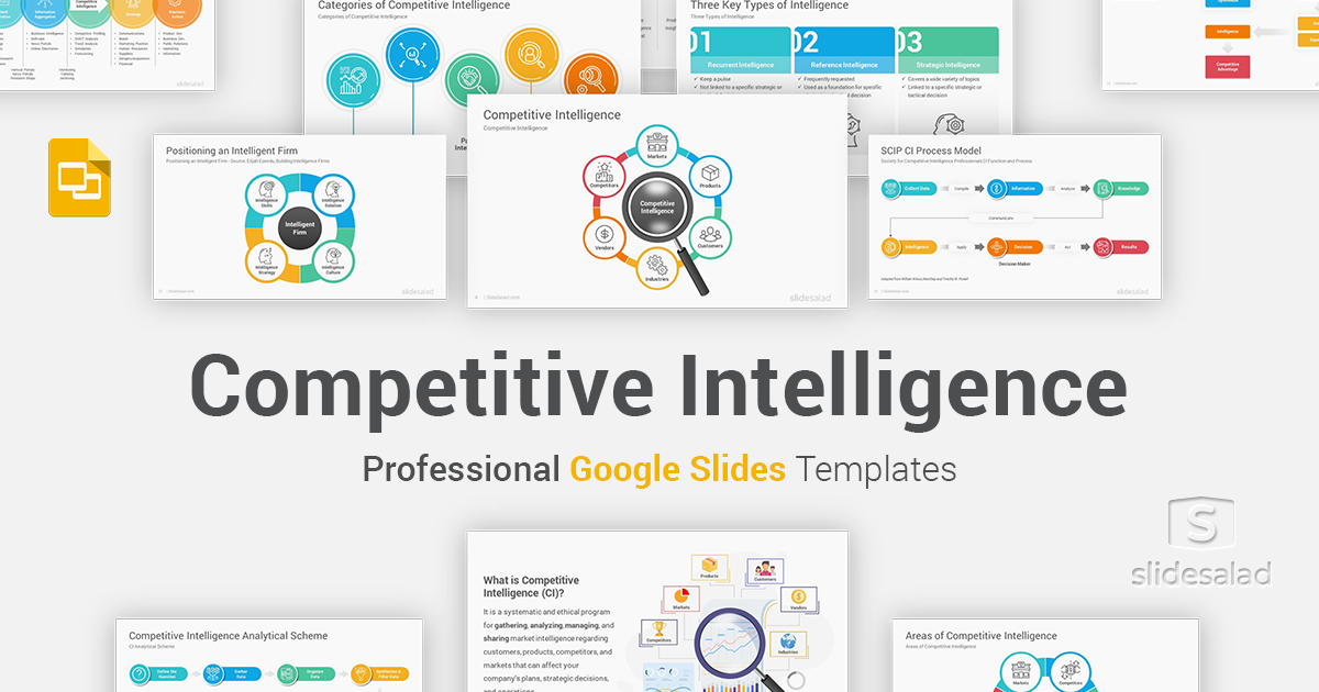 Competitive Intelligence Google Slides Template - SlideSalad