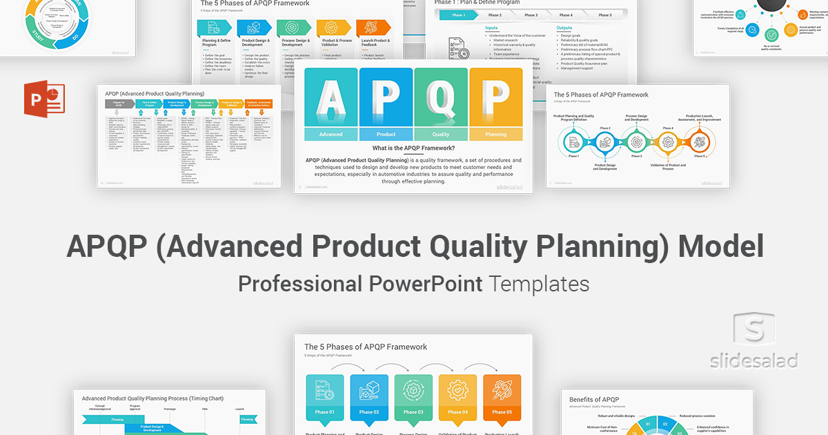 APQP Framework PowerPoint Template - SlideSalad