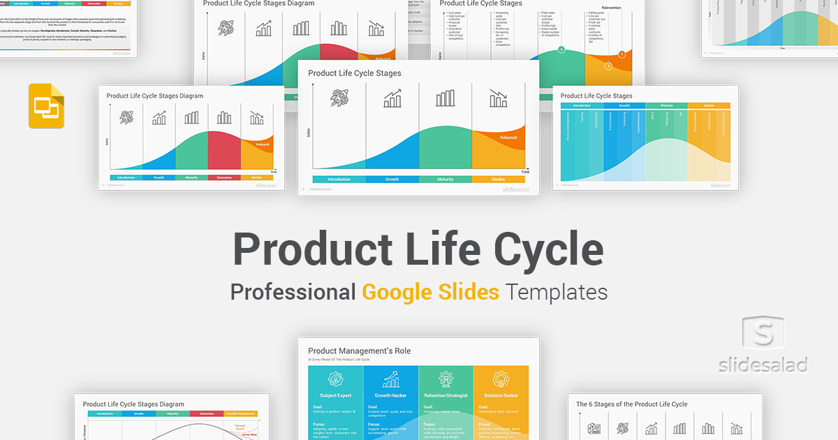 Product Life Cycle Google Slides Template Designs - SlideSalad