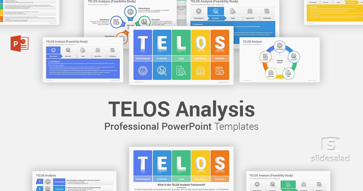 TELOS Analysis PowerPoint Template Designs - SlideSalad
