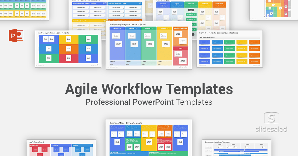 Agile Workflow PowerPoint Templates Designs - SlideSalad
