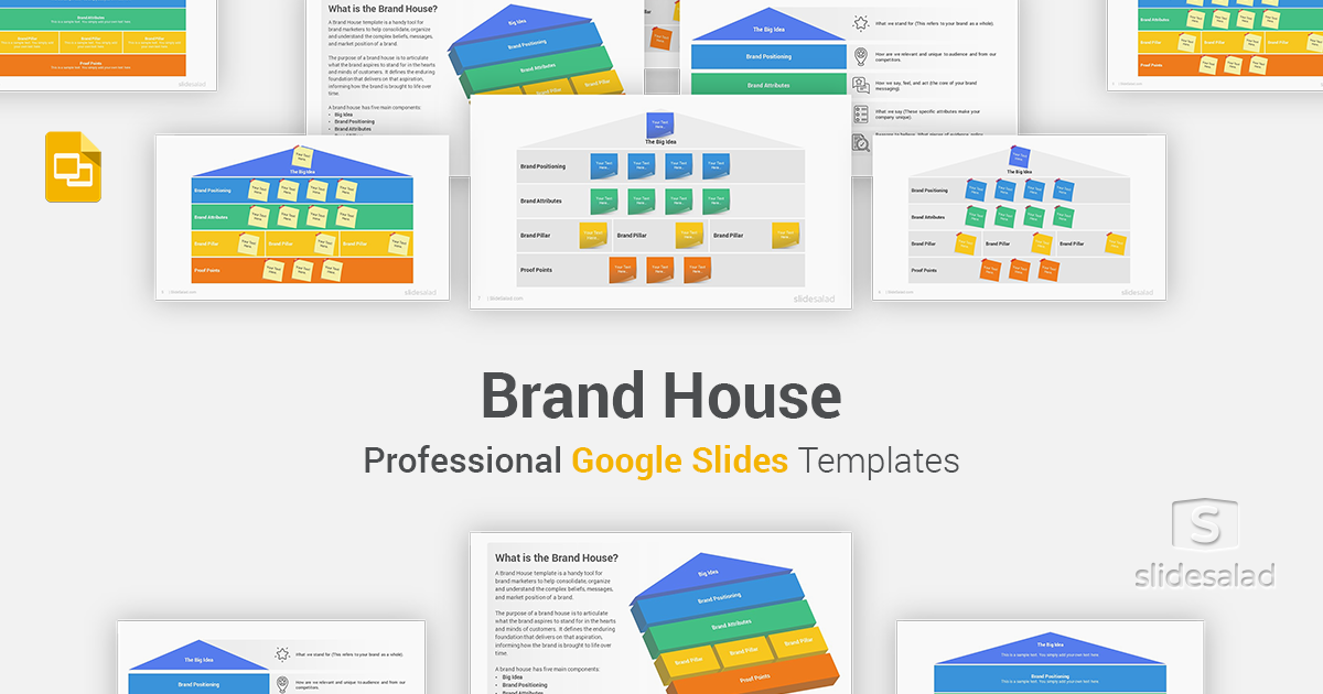 Brand House Google Slides Template Designs - SlideSalad