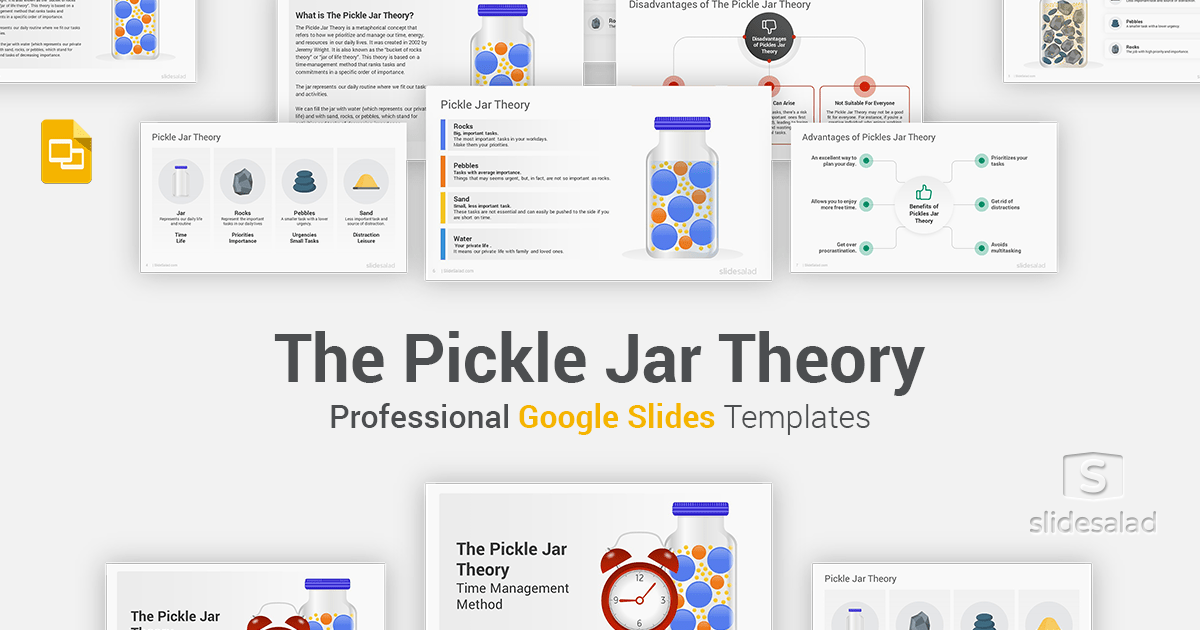 Pickle Jar Theory Google Slides Template Designs - SlideSalad