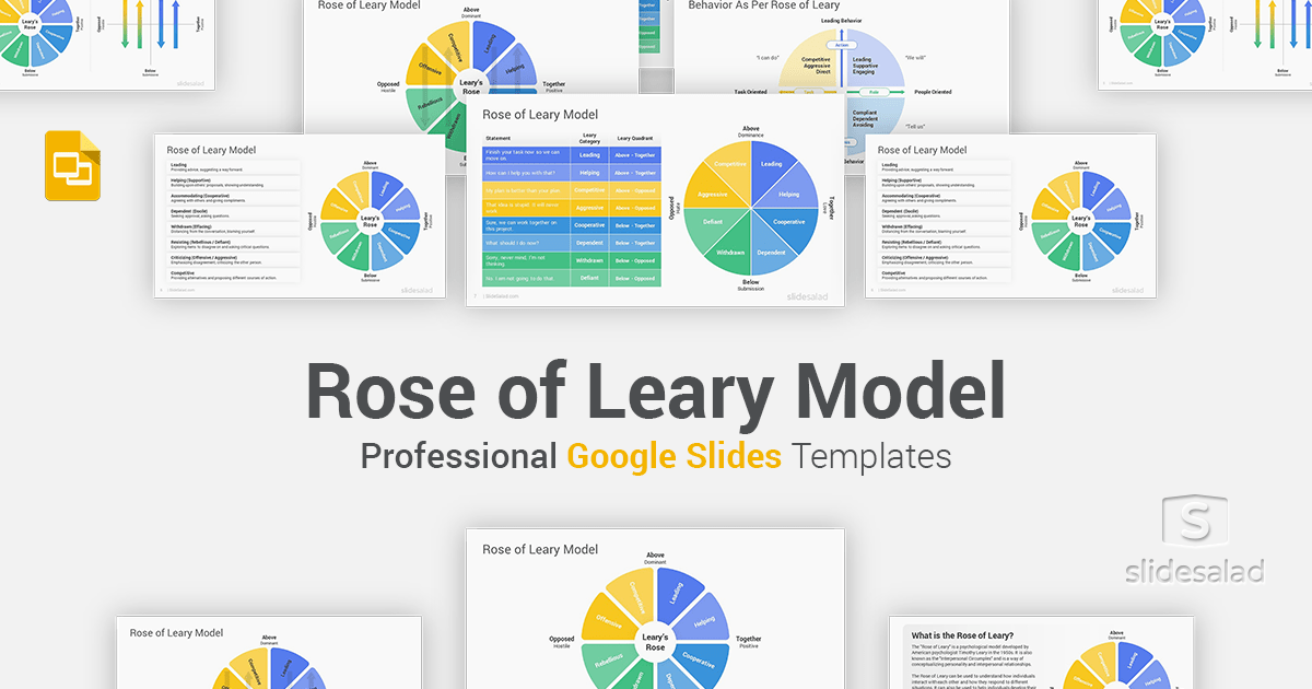 Rose of Leary Model Google Slides Template - SlideSalad
