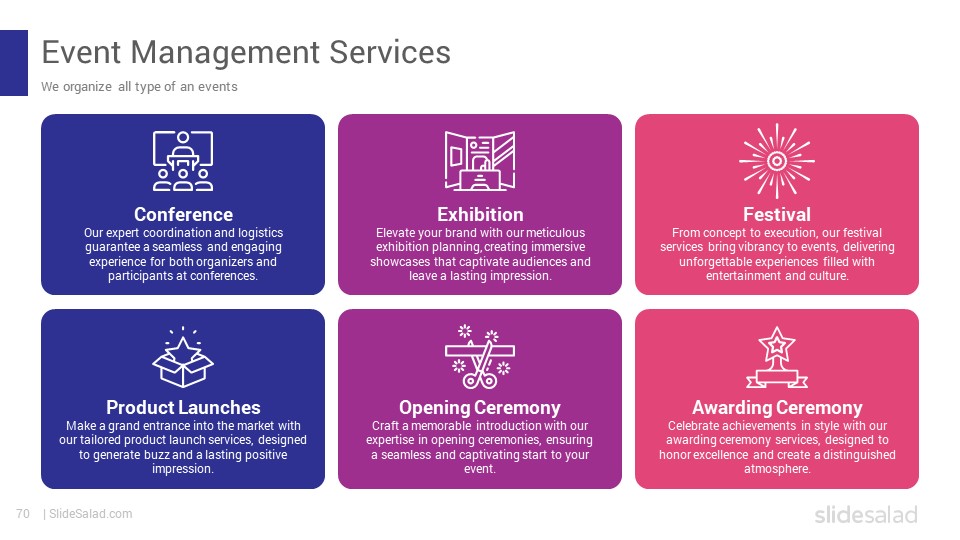 Event Planning Proposal Google Slides Template Designs - SlideSalad