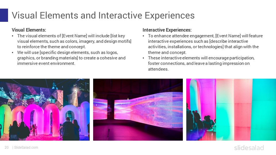 Event Planning Proposal PowerPoint Template Designs - SlideSalad