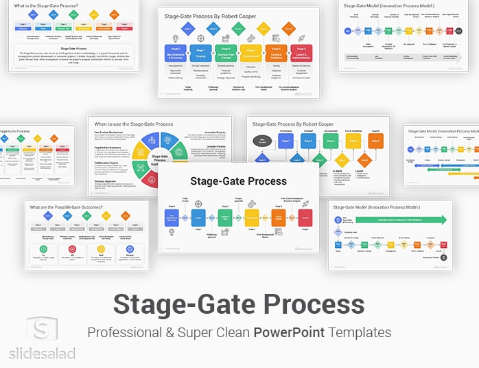 Stage Gate Process PowerPoint Template Designs - SlideSalad Stage Gate Process PowerPoint Template Designs - SlideSalad