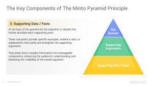Minto Pyramid Principle Google Slides Template - SlideSalad