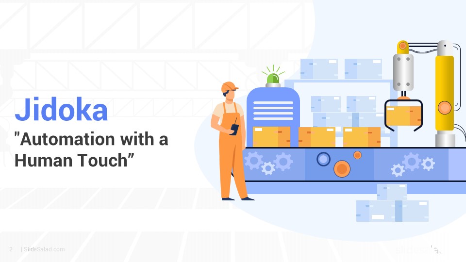 Jidoka PowerPoint Template Designs - SlideSalad