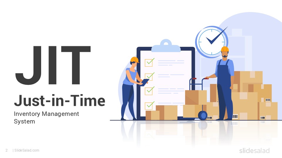 Just In Time PowerPoint Template Designs - SlideSalad