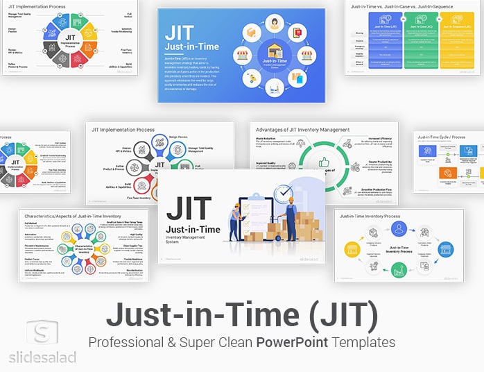 Just In Time PowerPoint Template Designs - SlideSalad