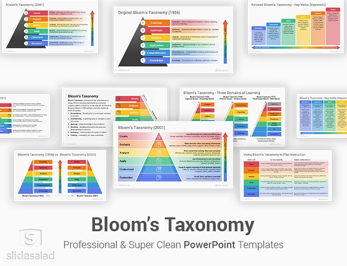 Bloom’s Taxonomy PowerPoint Template Designs - SlideSalad Bloom’s Taxonomy PowerPoint Template Designs - SlideSalad