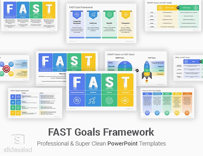 FAST Goals PowerPoint Template Designs - SlideSalad